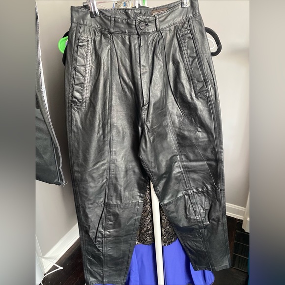 Toffs | Pants & Jumpsuits | Vintage Toffs Leather Pants | Poshmark